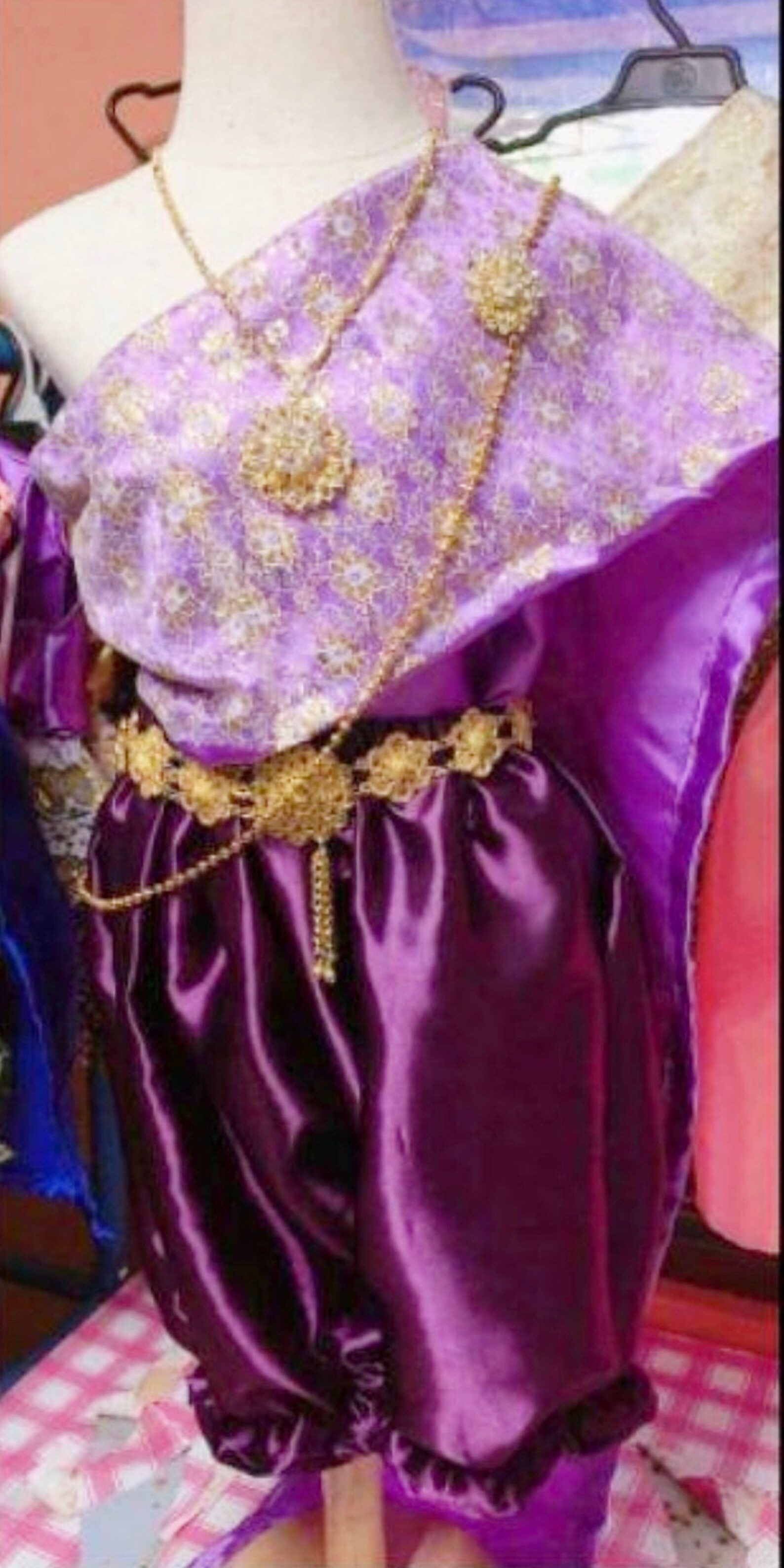 Set of Thai Traditional Vintage Sabai Shirt & Pants for Kids | Etsy