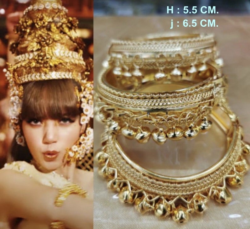 Thai Traditional Jewelry Lisa Crown Lalisa Chada Accessories - Etsy