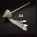 Hair Pin Thai Accessories for Thai Costume, Thailand Ancient Design ...