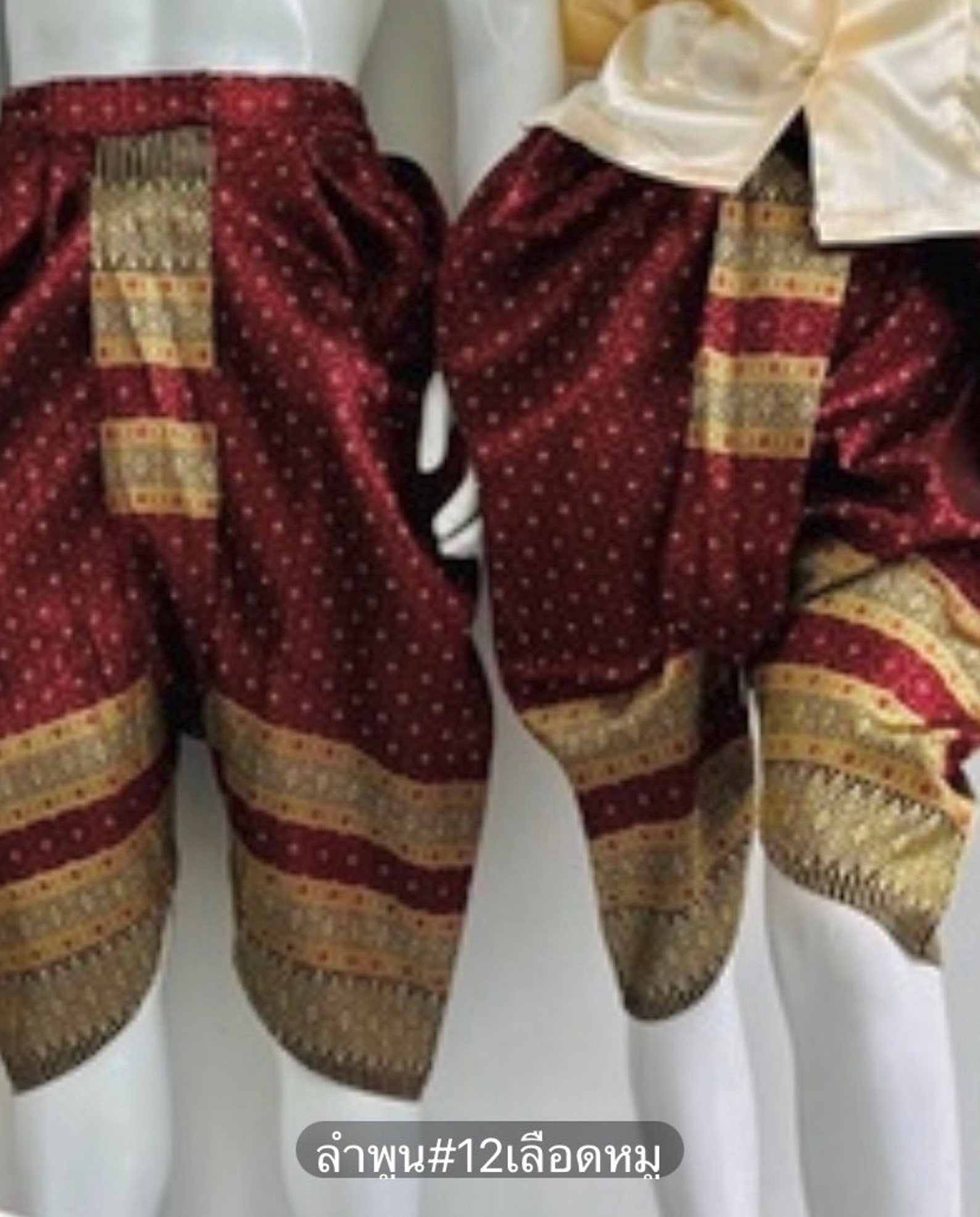 Thai Traditional Pants Men&women Thai Style. Ready to Wear. - Etsy