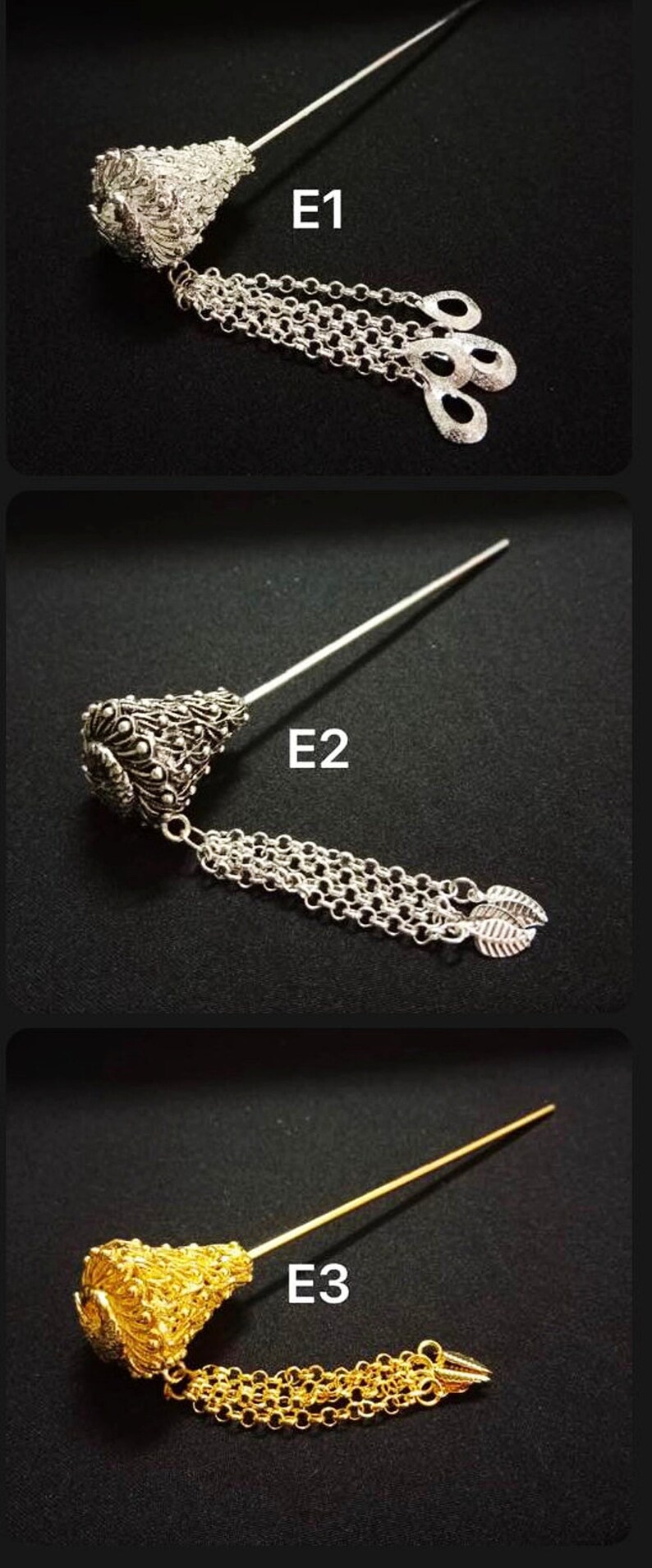 Hair Pin Thai Accessories for Thai Costume Thailand Ancient | Etsy