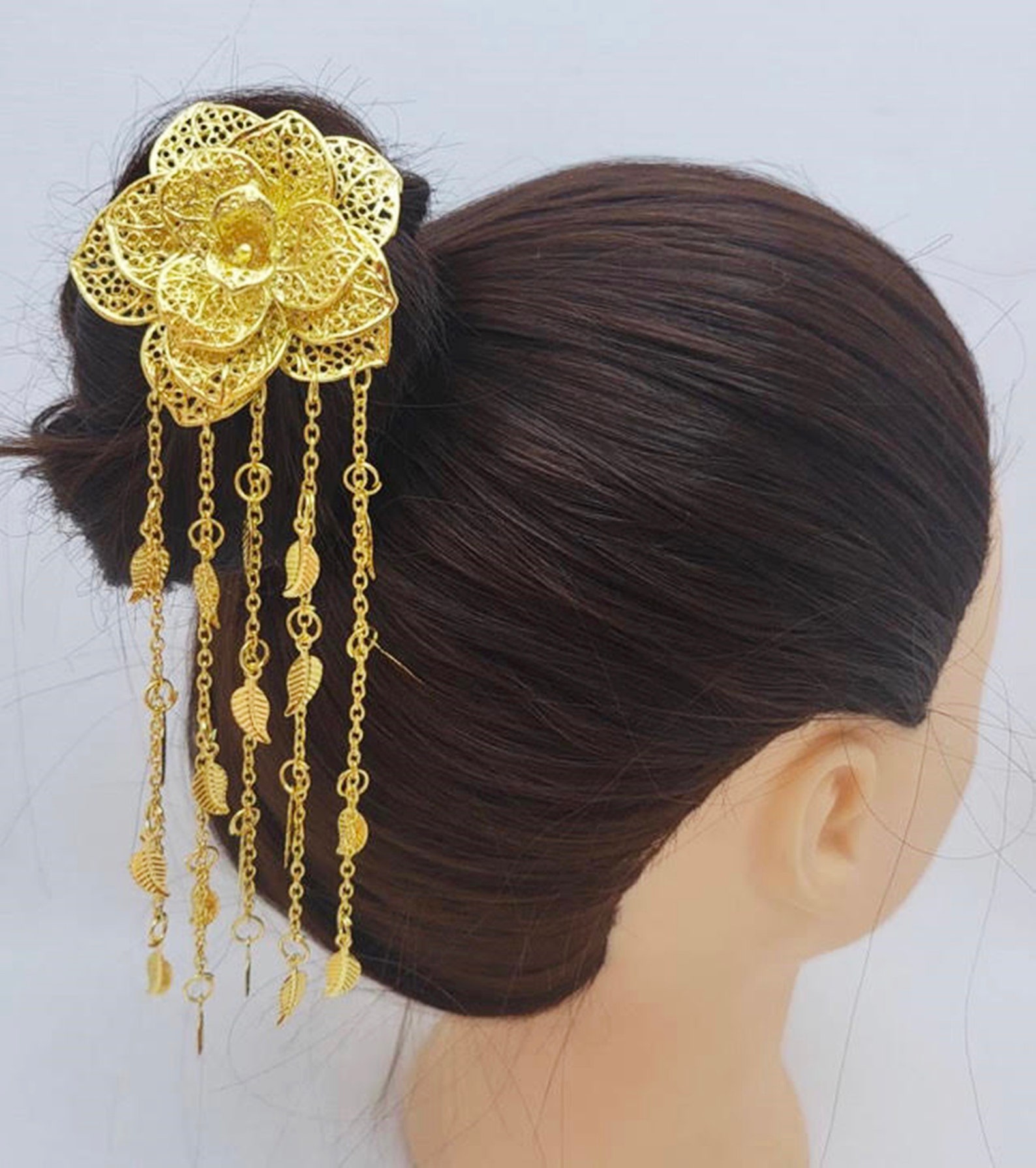 Hair Pin Thai Accessories for Thai Costume, Thailand Ancient Design ...