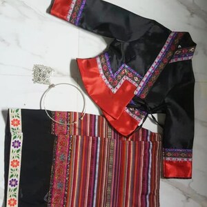 Set of Thai Traditional Vintage Sabai Shirt & Pants for Kids | Etsy