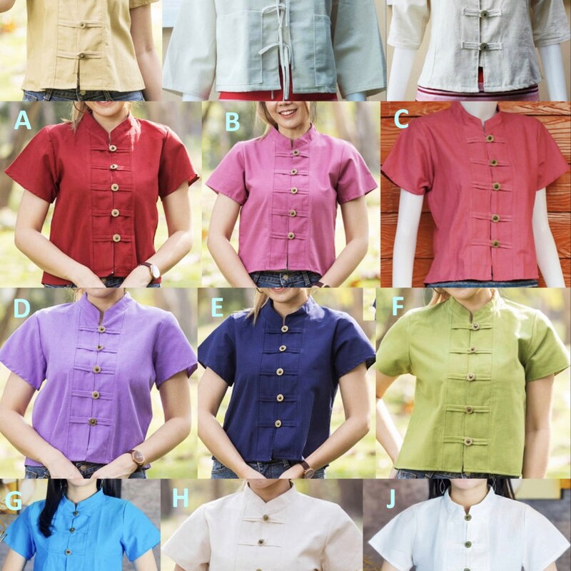Asian Blouse Pattern - Etsy