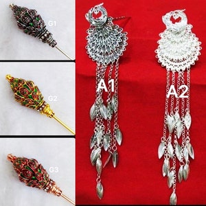 Hair Pin Thai Accessories for Thai Costume, Thailand Ancient Design ...