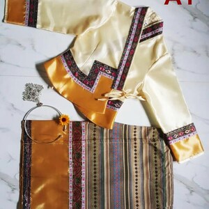 Set of Thai Traditional Vintage Sabai Shirt & Pants for Kids | Etsy