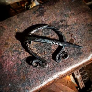 Hand Forged, Blacksmith Made Wrought Steel, Iron Age, Viking/medieval ...
