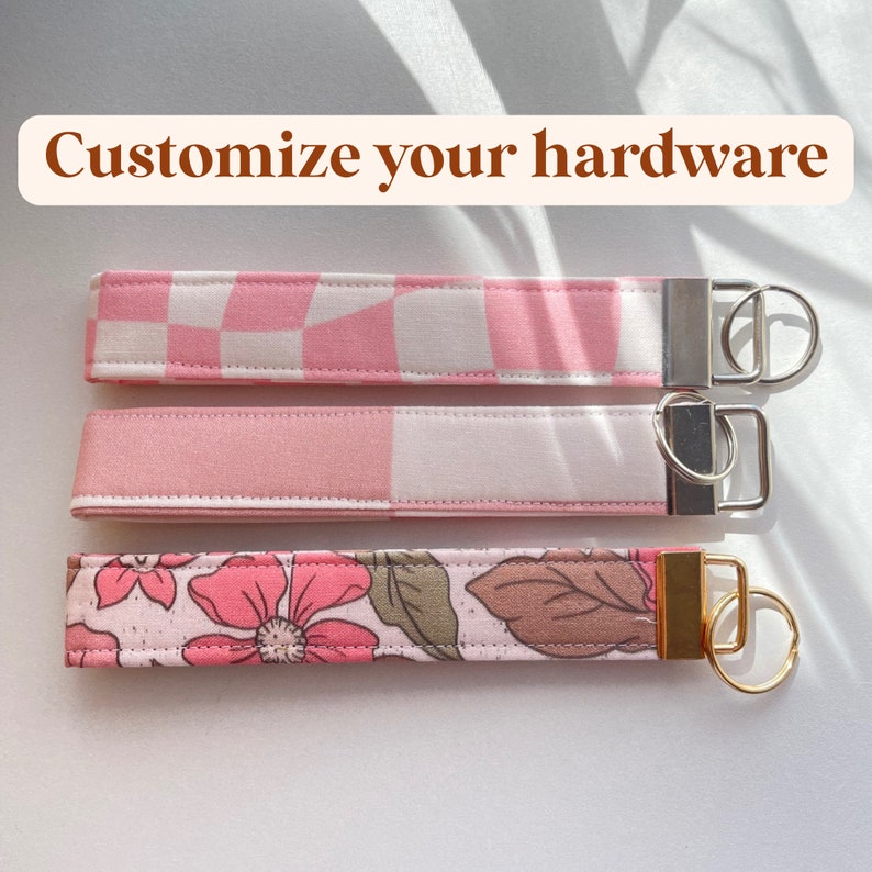 Summer Butterfly Key Fob Fabric Wristlet Key Chain Wristlet, Soft Girl ...