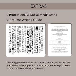 Modern Resume Template Ats-friendly CV Editable Canva Design With Cover ...