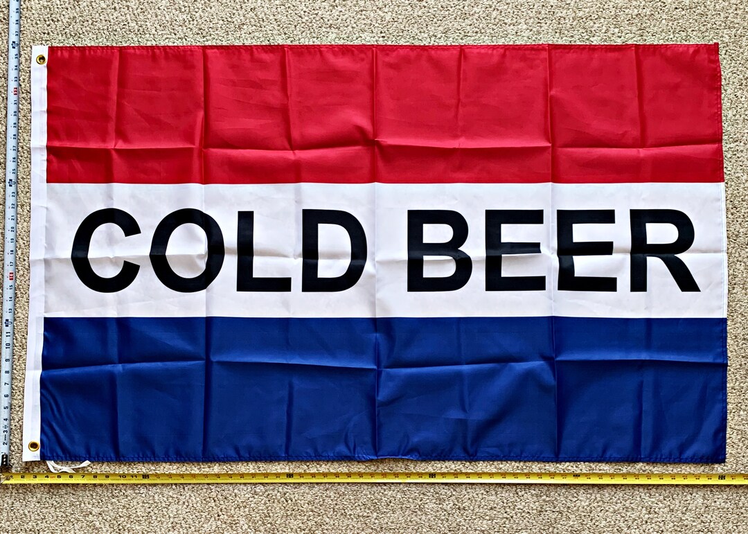 BEER Flag FREE SHIPPING Cold Beer Block Busch Light Bud Claw Twisted ...