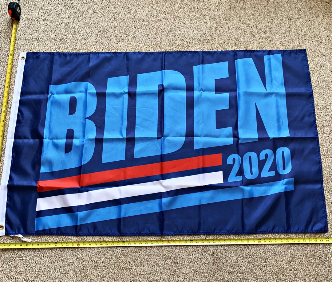 Joe Biden Flag FREE SHIPPING Biden 2020 Slant Poster Sign - Etsy