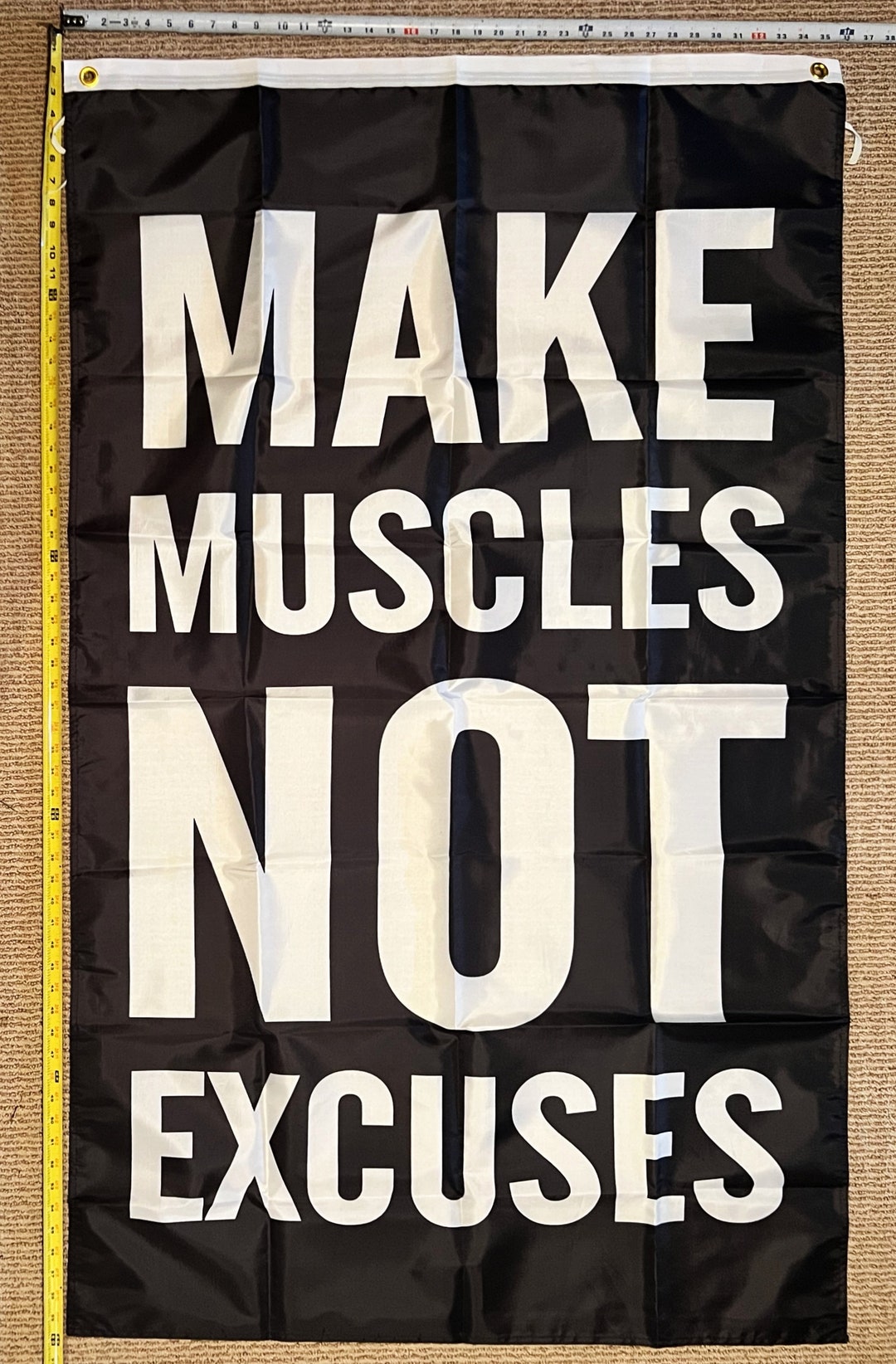 Motivation Flag FREE SHIPPING 5 Nobody Cares Work Harder P V Work Hard ...