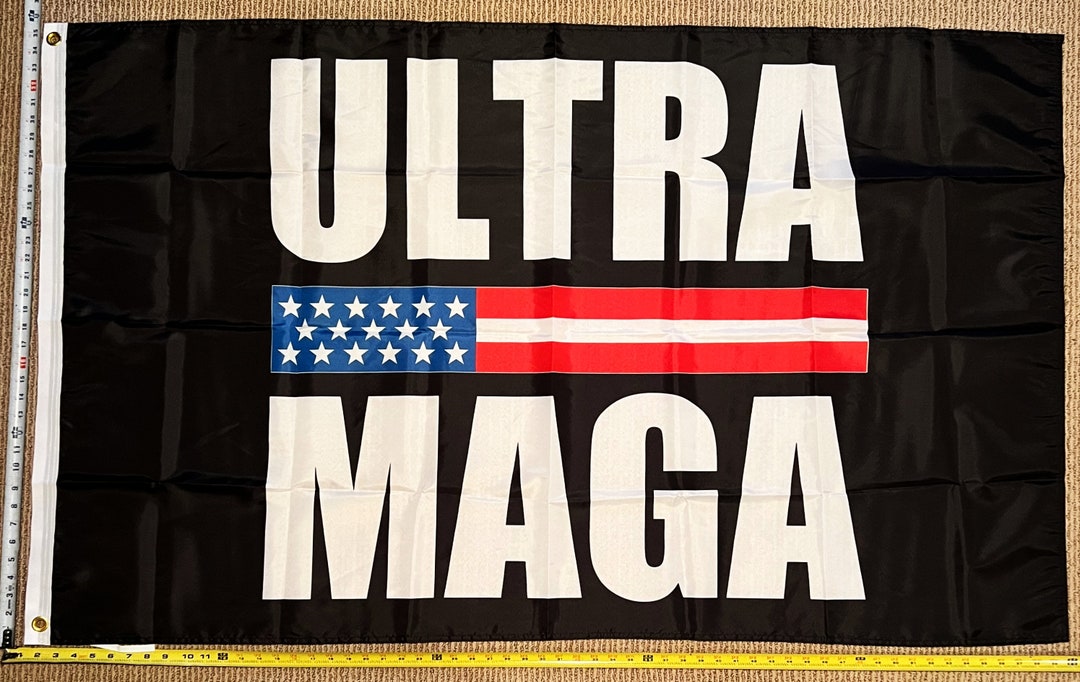 Donald Trump Flag FREE SHIPPING Ultra Maga Mid Slim B Usa Hillary for ...