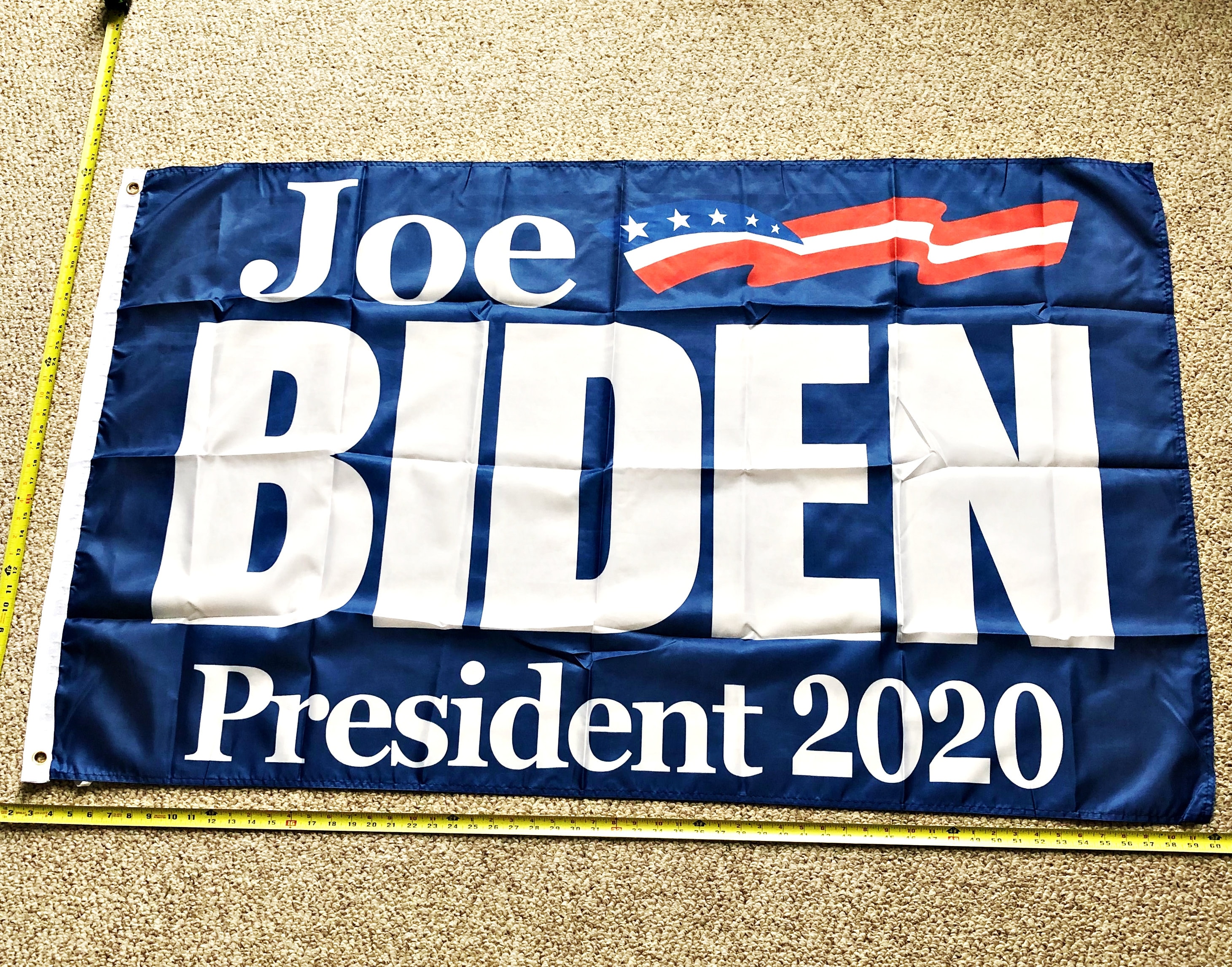 Joe Biden Flag FREE SHIPPING Blue Biden 2020 Poster Sign | Etsy