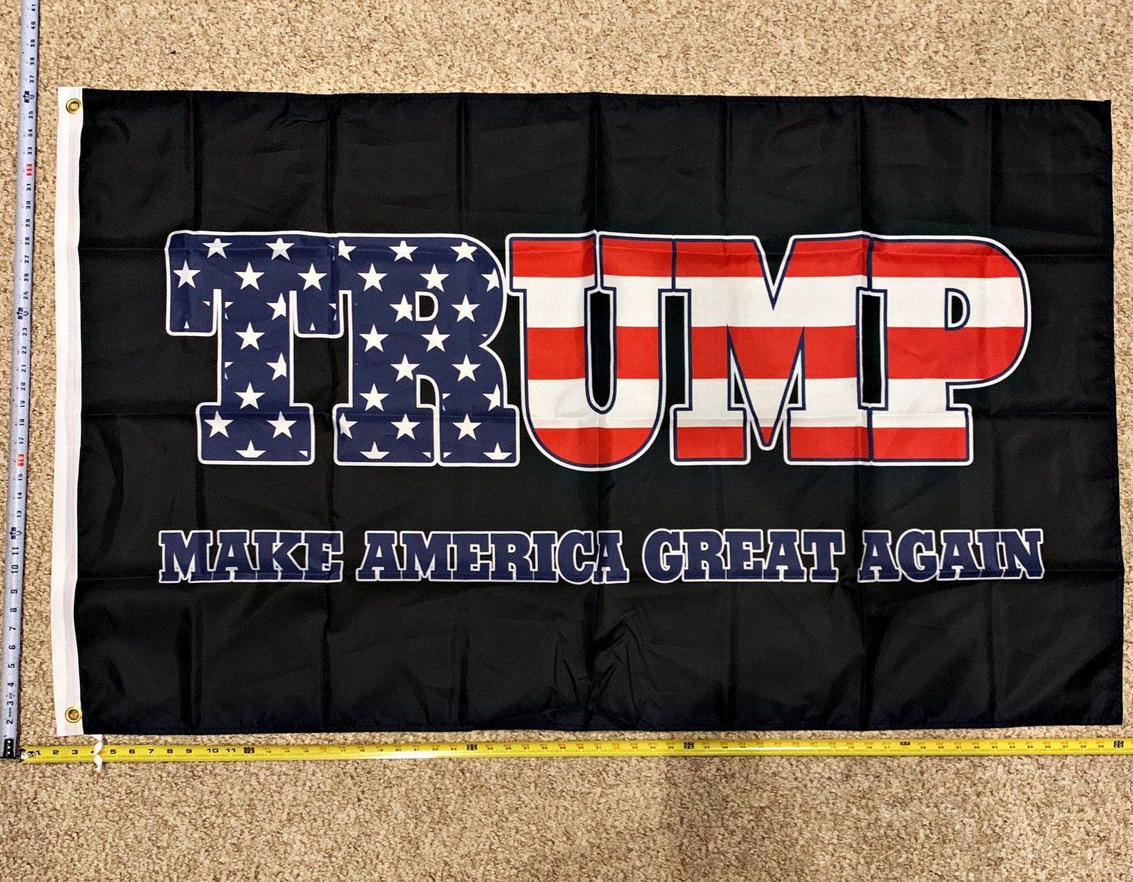 Donald Trump Flag FREE SHIPPING Maga Make America Great Again USA 2024 ...