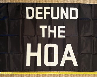 Defund the Hoa Flag - Etsy
