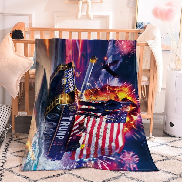 Trump Blanket - Etsy