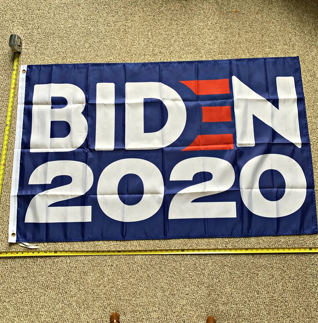 Joe Biden Flag FREE SHIPPING Blue Biden 2020 Poster Sign - Etsy