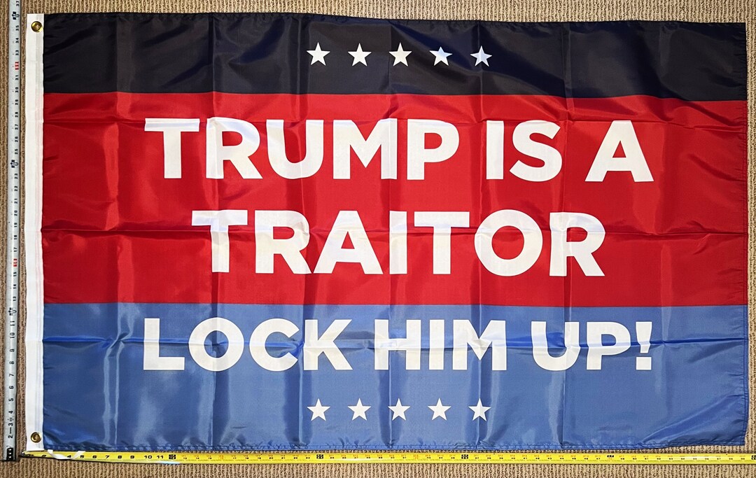 Trump for Prison Flag FREE SHIPPING T Arrest Trump Prison 2024 Trump ...
