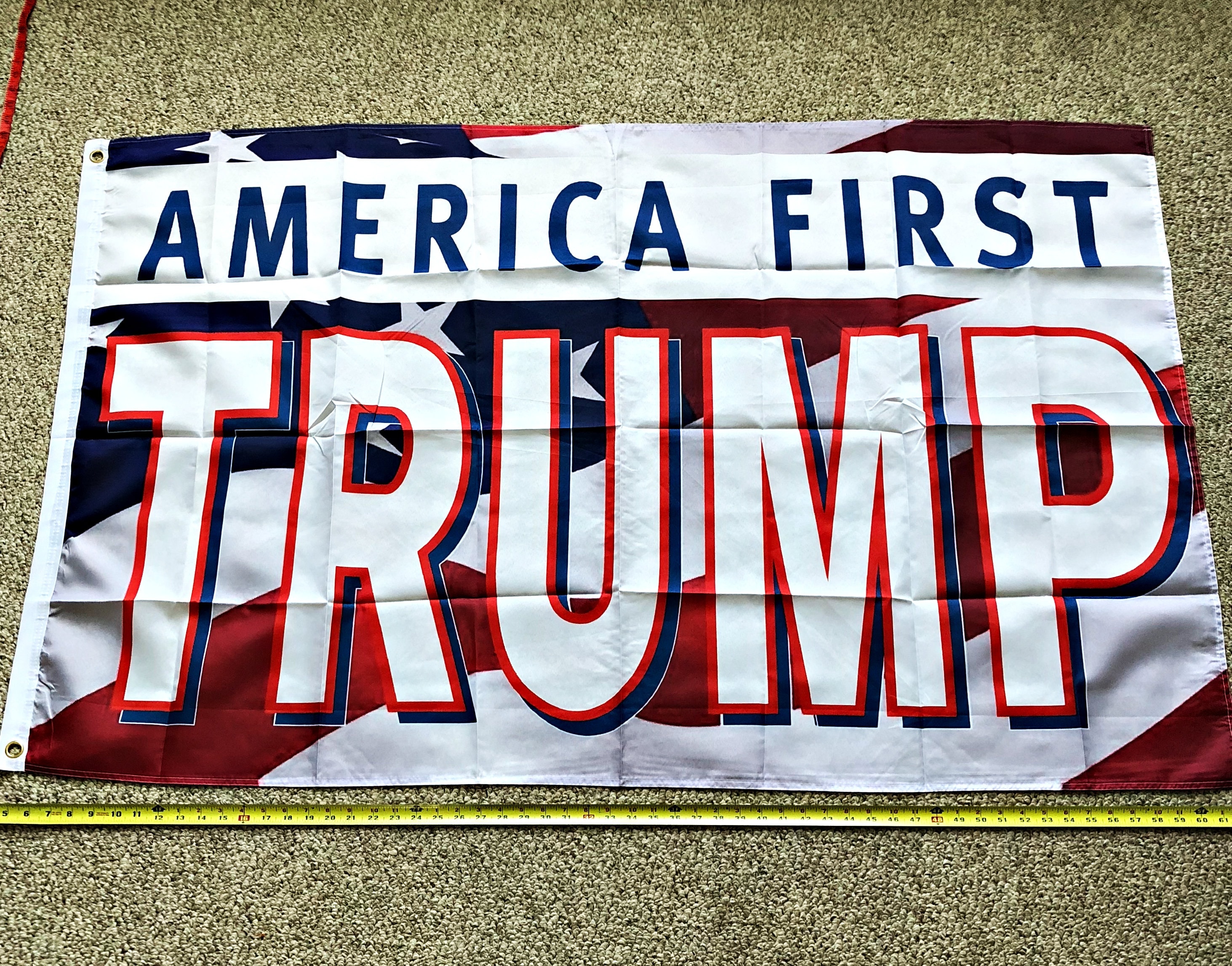 Donald Trump FREE SHIPPING 3x5' Flag America First Banner Make America ...