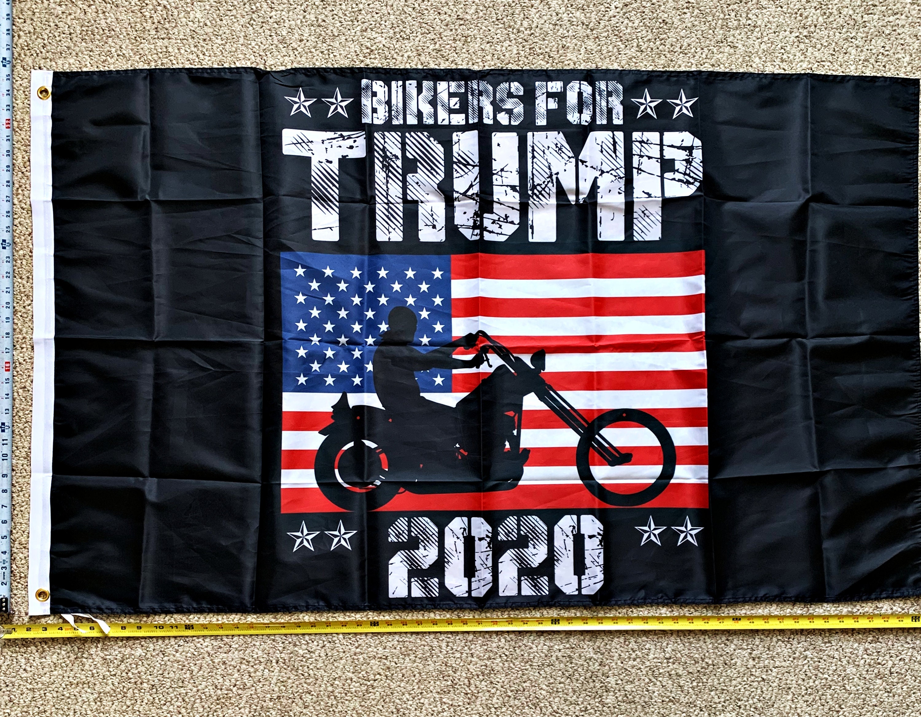Donald Trump Flag FREE SHIPPING Bikers for Trump USA Flag Sign - Etsy UK