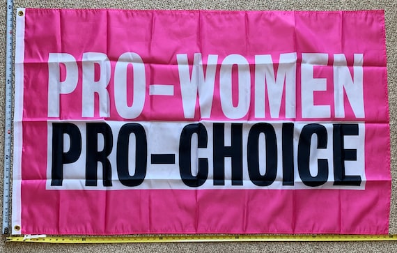 Pro Women Pro Choice Flag FREE SHIPPING Pro Life Pink Love My - Etsy