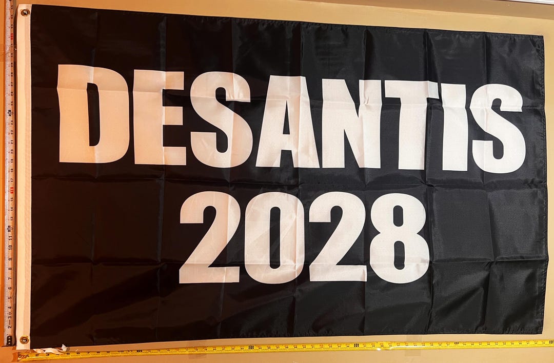 Ron Desantis President 2028 Flag FREE SHIPPING America First Republican ...