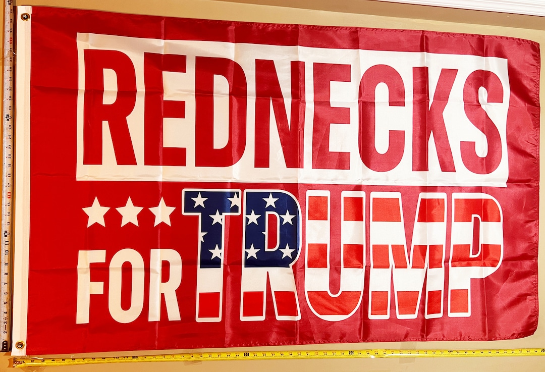 Donald Trump Flag FREE SHIPPING Rednecks America Freedom Dorm Room Man ...
