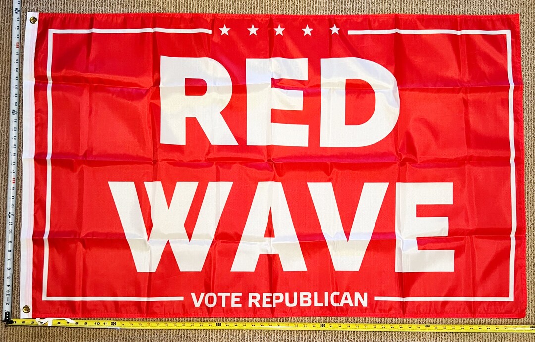 Donald Trump Flag FREE SHIPPING Red Wave Vote Republican Biden Failed ...
