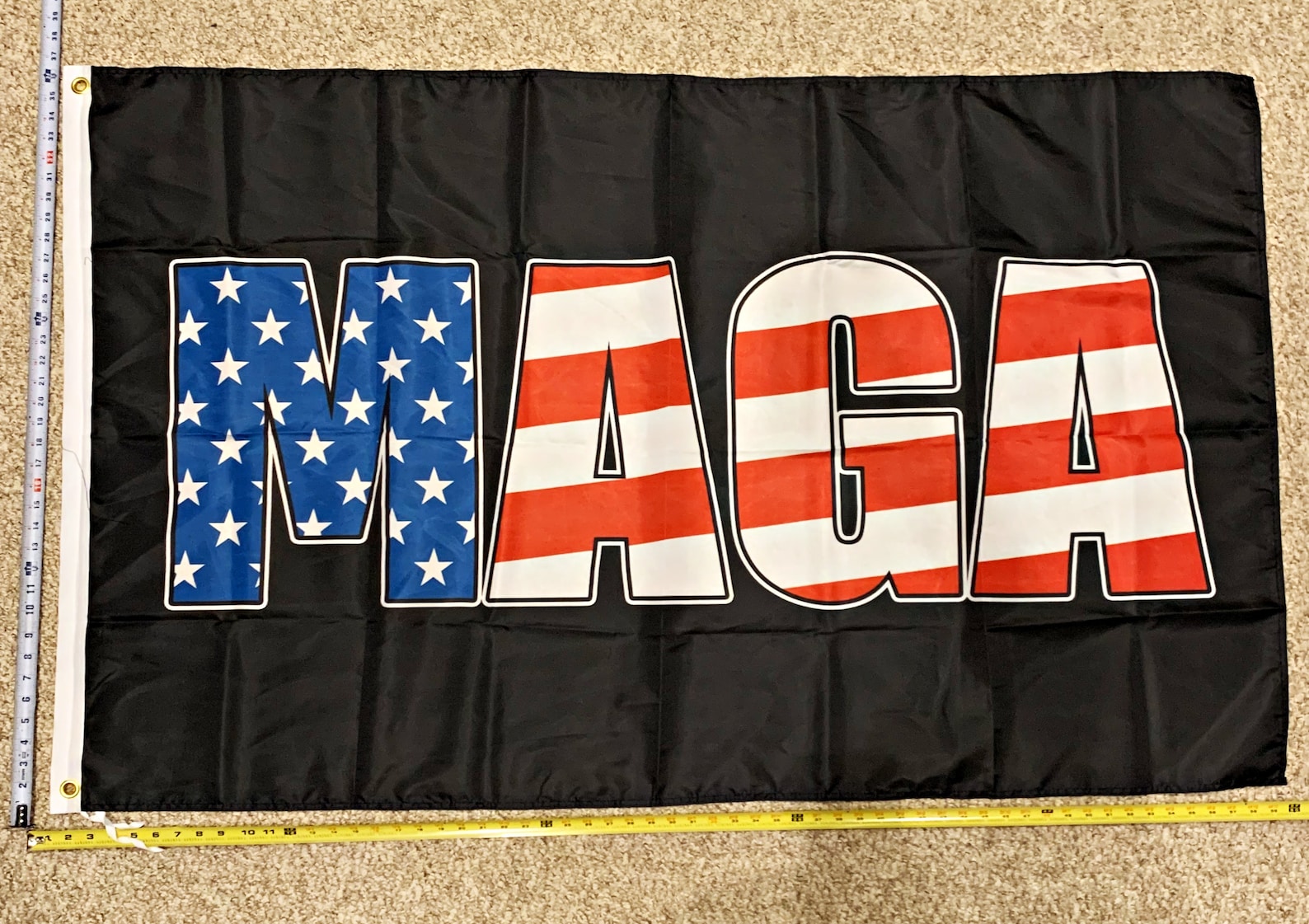 Donald Trump Flag FREE SHIPPING Maga Flag Make America Great USA 2024 ...