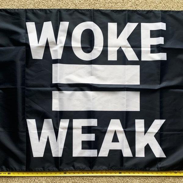 Anti Woke Banner - Etsy