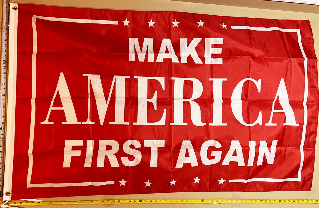 Donald Trump Flag FREE SHIPPING Make America First R America Dorm Room ...
