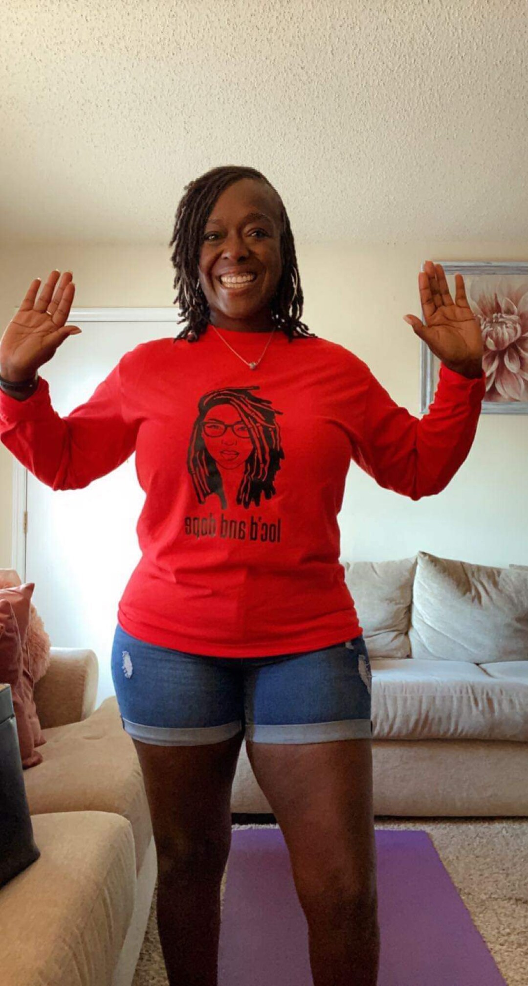 Loc'd and DOPE Long Sleeve, Loc Shirt, Locd Shirt,locd Shirt, Loc Women ...