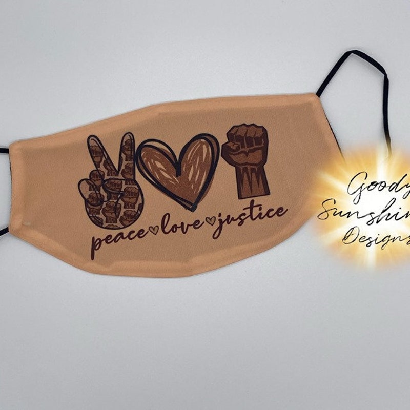 Black Lives Matter Mask - Etsy