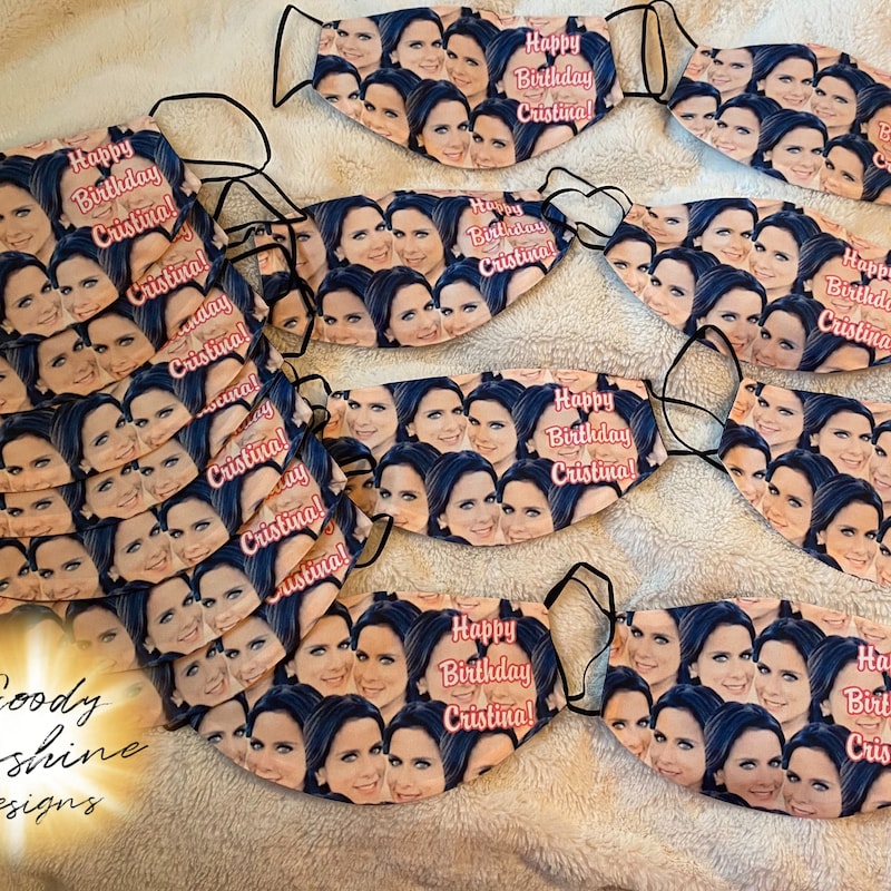Custom Face Mask - Etsy