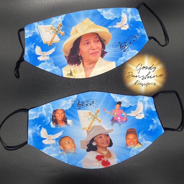 Photo Face Mask - Etsy