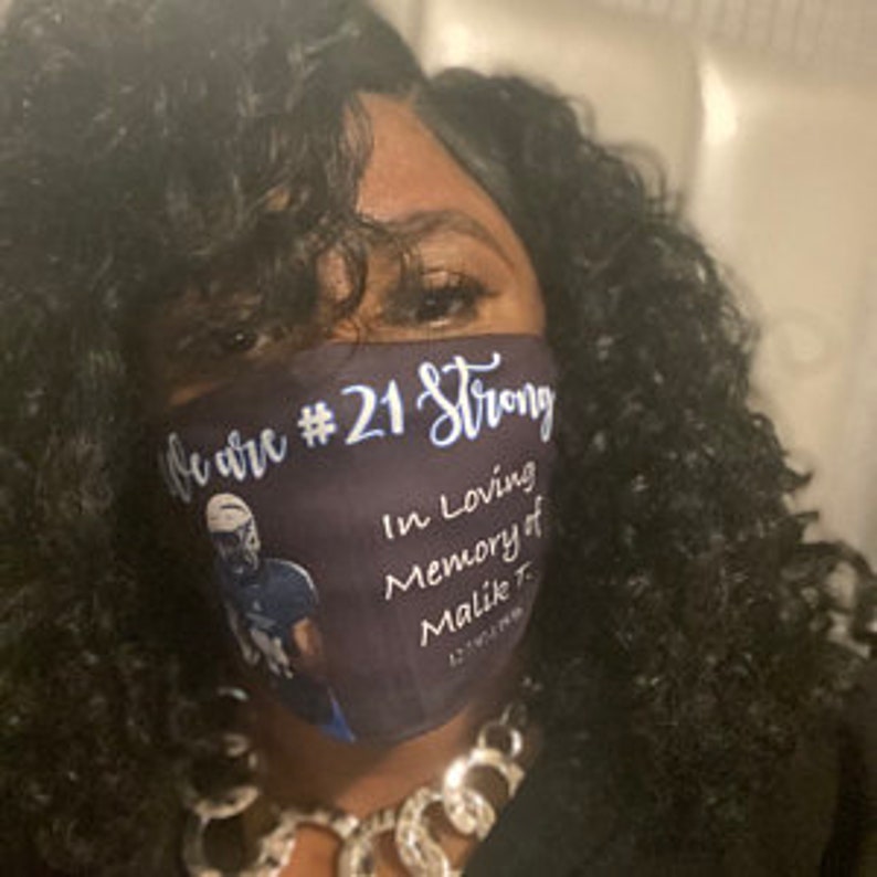 In Loving Memory Face Mask Memorial Mask Custom Face Mask | Etsy