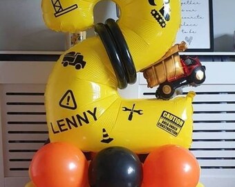 Digger Balloons - Etsy UK