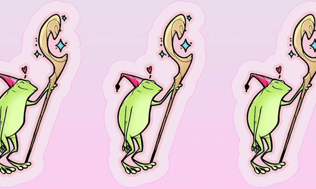 Poro Roggo Sticker clear Border Sticker FFXIV Endwalker - Etsy Australia