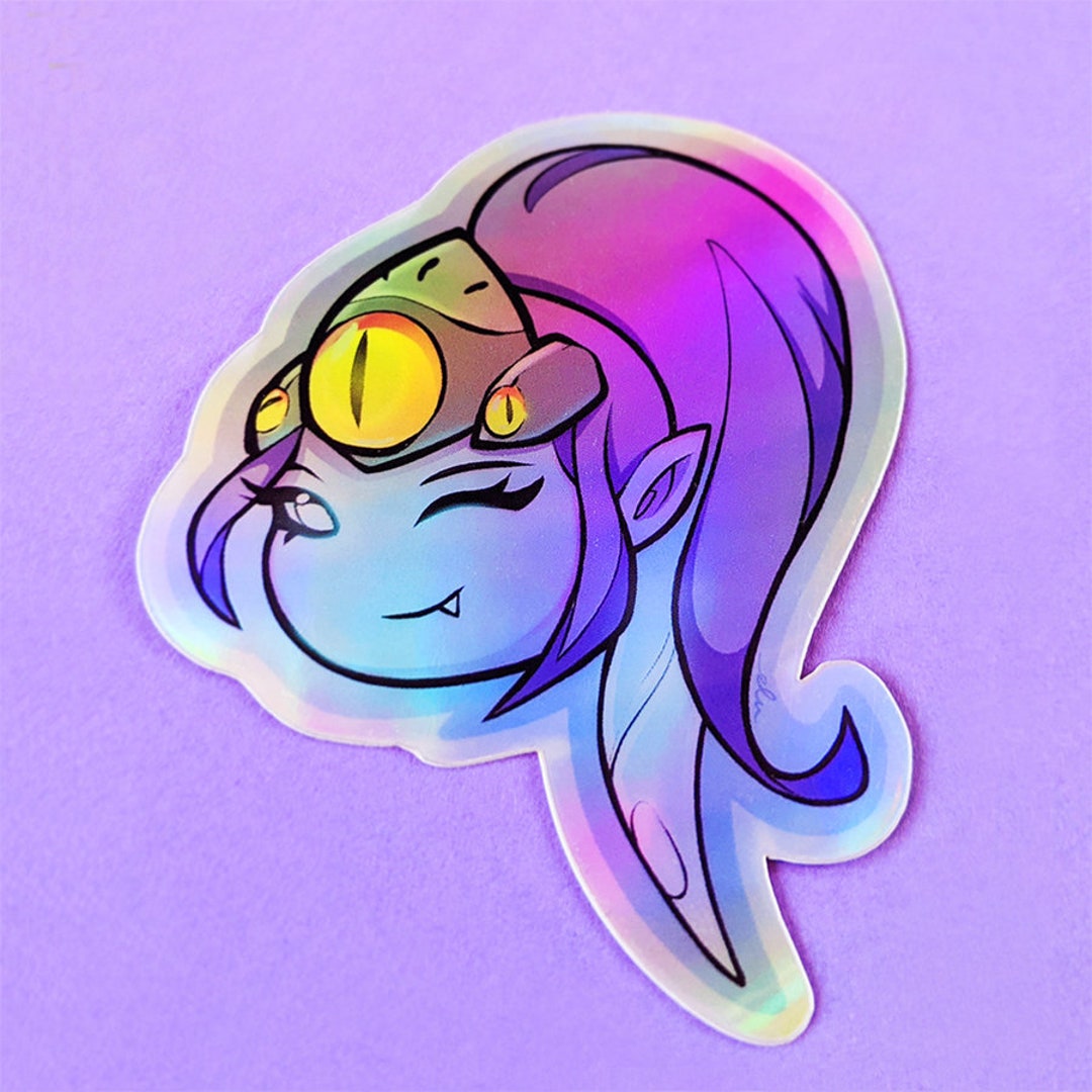 Voidwidow Sticker (holographic) | Overwatch | Widowmaker | Warcraft ...