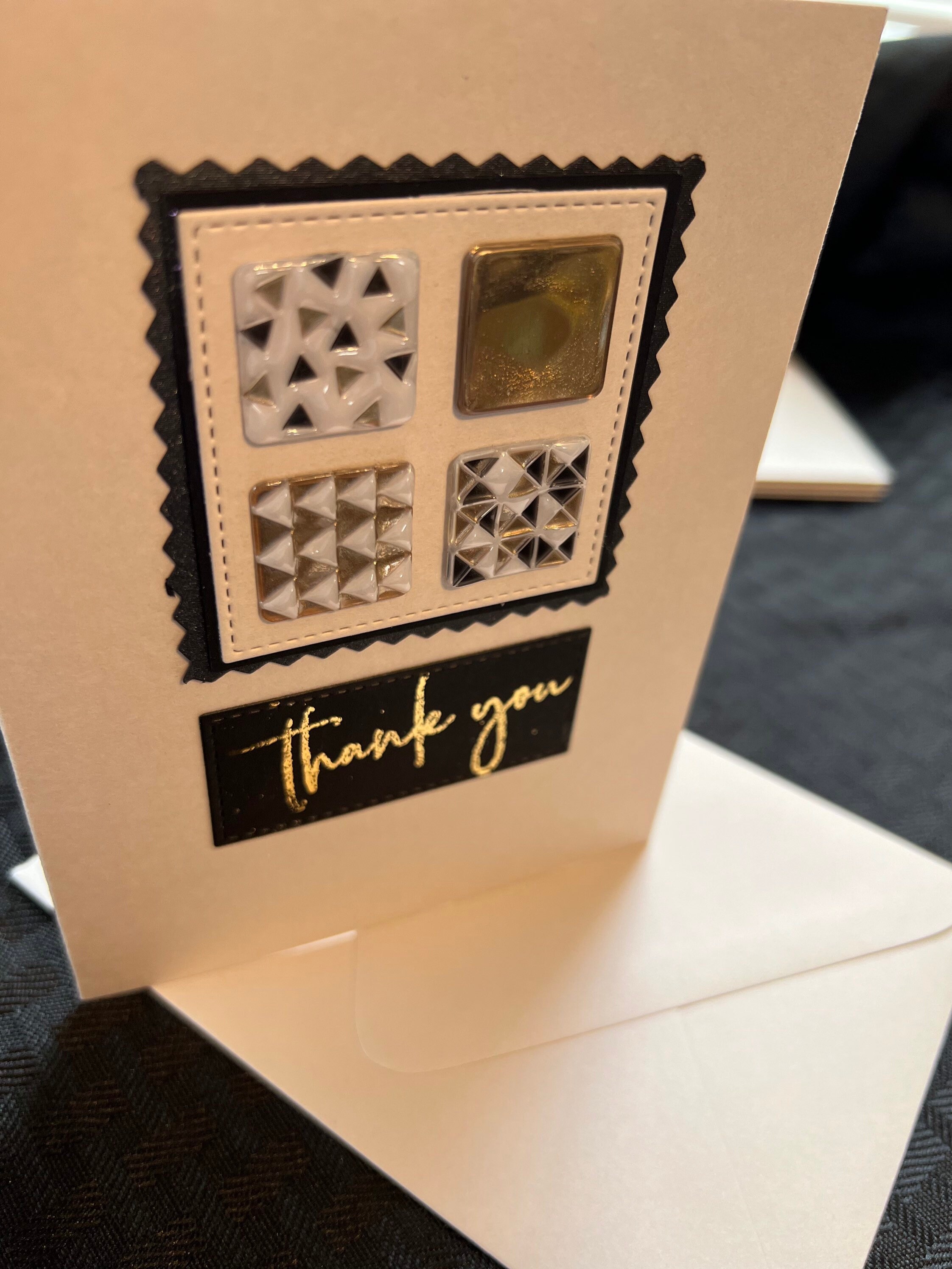 Thank You Card Set Handmade Greeting Cards Thanks Card - Etsy