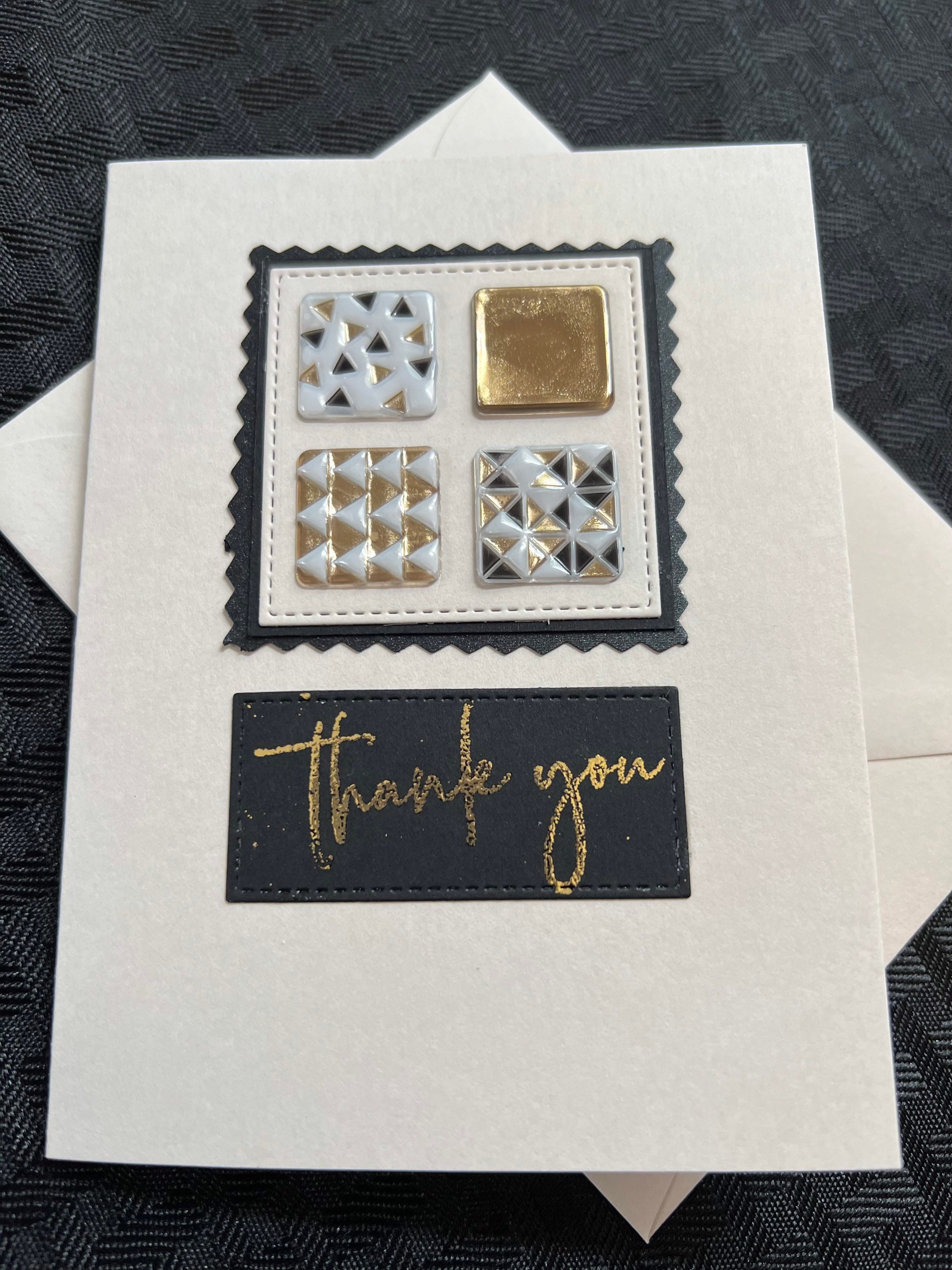 Thank You Card Set Handmade Greeting Cards Thanks Card - Etsy