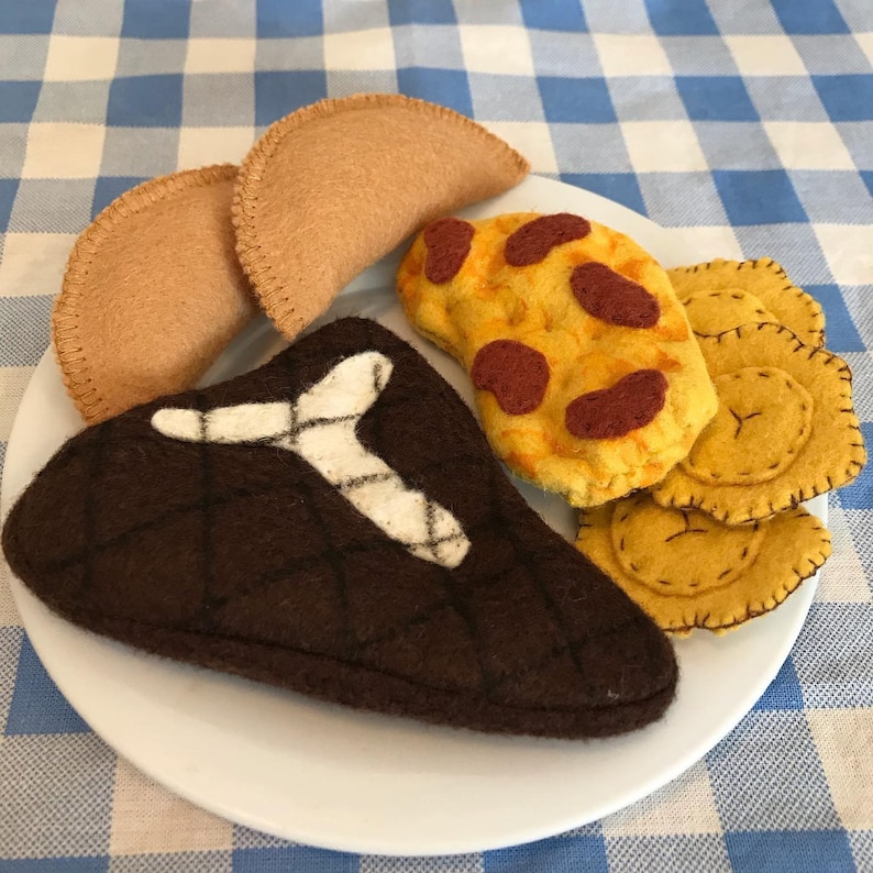 Puerto Rican Felt Food Sewing Pattern/ Play Food Pattern - Etsy