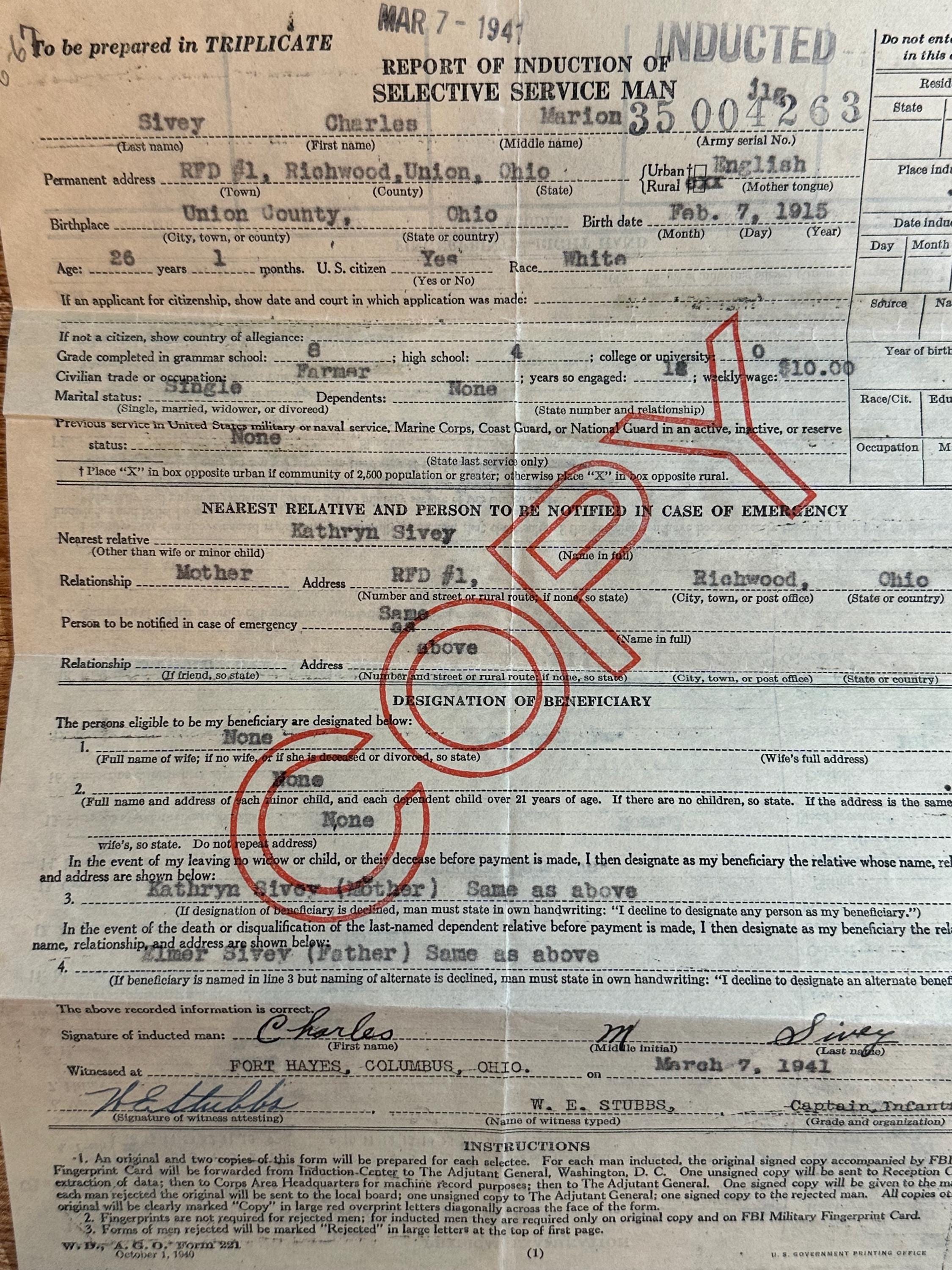 WW2 - GI Official Documents (MS443) - Etsy