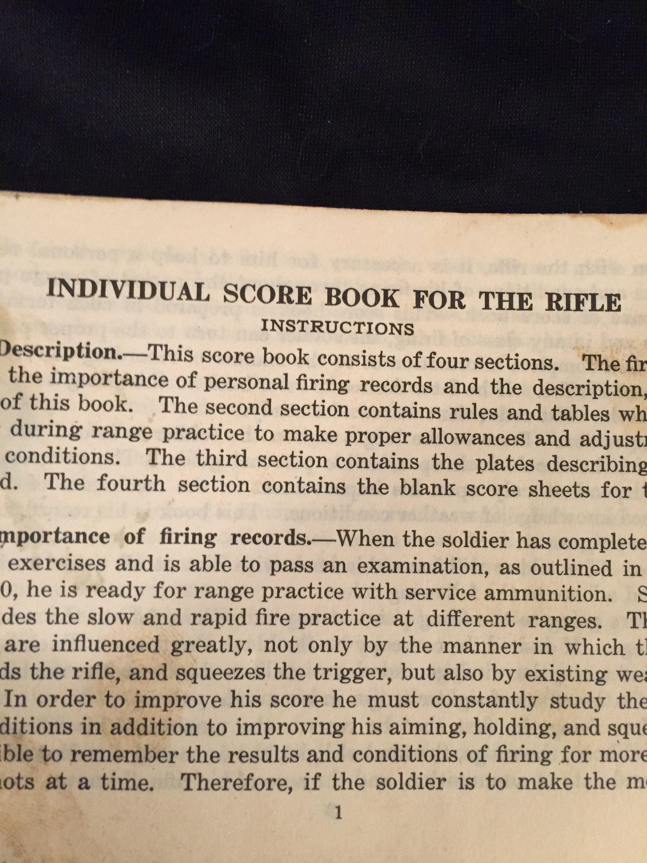 WW2 Shooting Range Practice Score Book - 1940 (MS117) - Etsy
