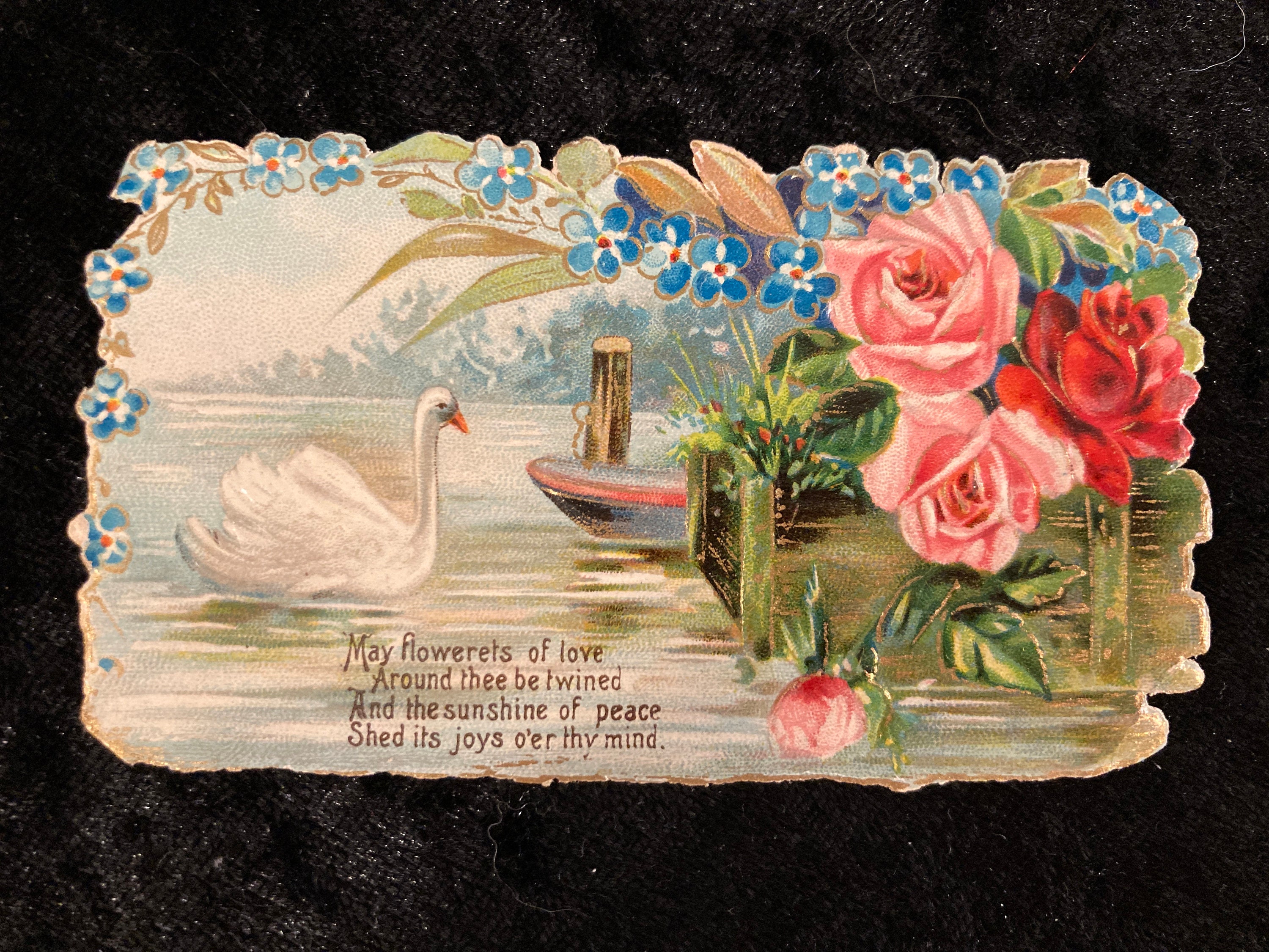 Vintage Victorian Style Calling Card - Circa 1875 (MS322) - Etsy