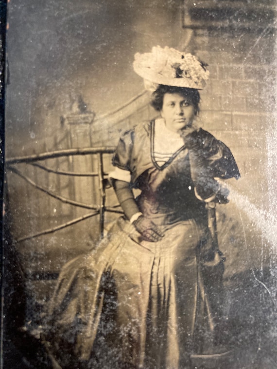 2 Tin Type Photos Circa Late 19th Century PH307 - Etsy