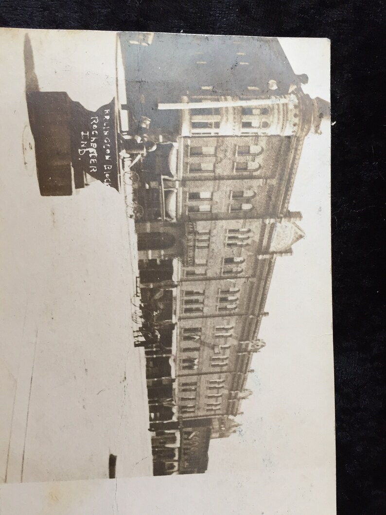 3 Vintage Postcards Rochester IN Court House Woodlawn | Etsy
