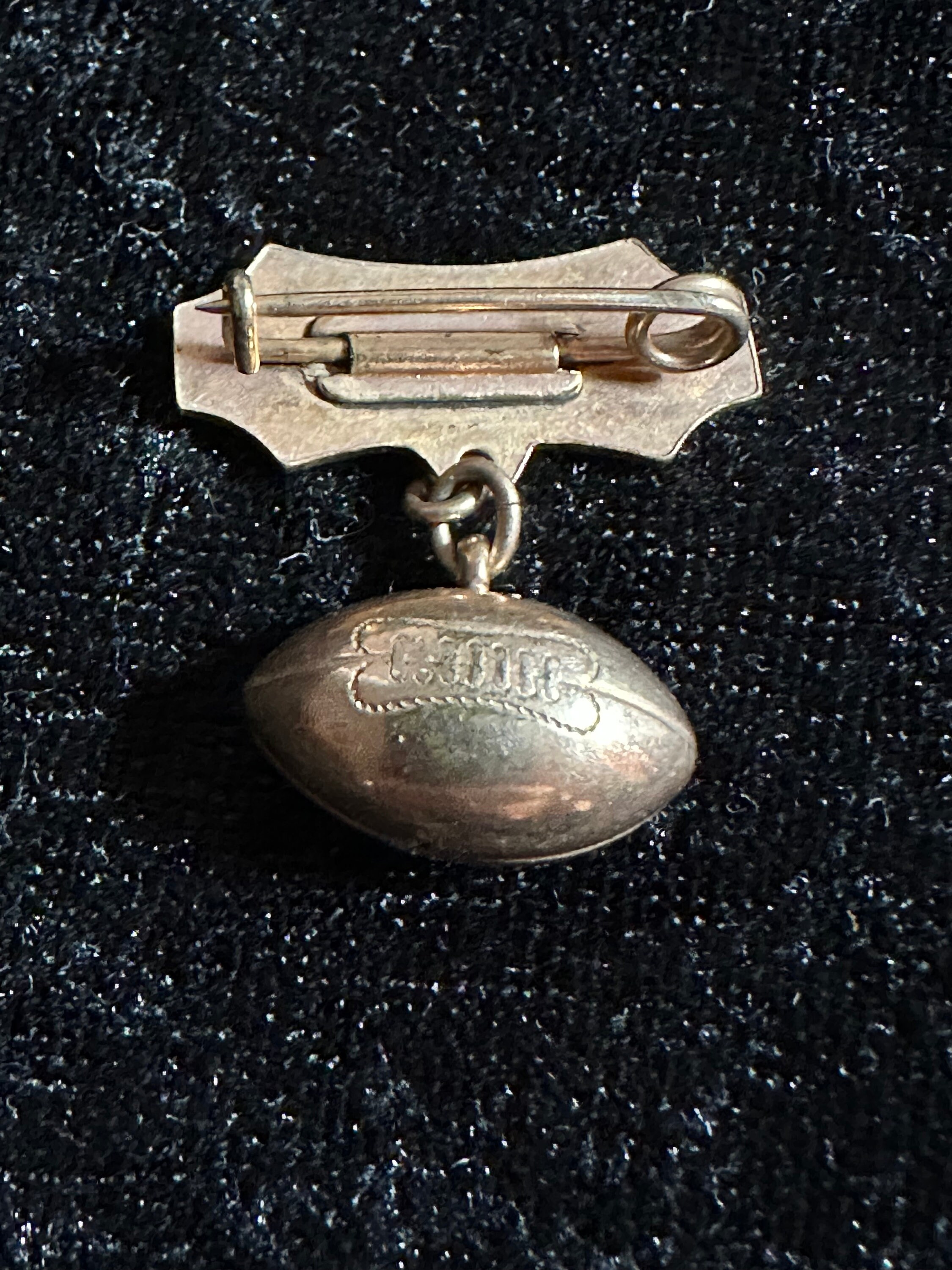 Souvenir State Fair Pin With Football Charm - Engraved (J403) - Etsy