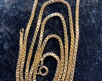 12k Gold Chain - Etsy